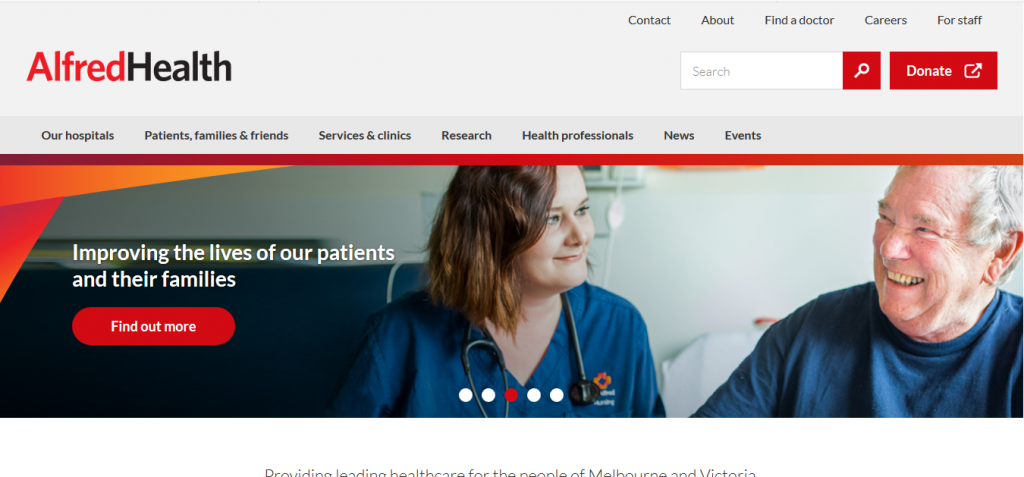 15 Amazing Medical & Healthcare Websites for Inspiration | WebAlive
