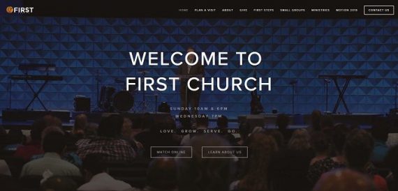 15 Best Church Websites for Design Inspiration (2019 Update) | WebAlive