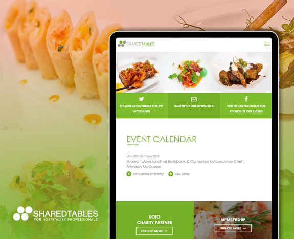 Shared Tables - Development Project Portfolio | WebAlive