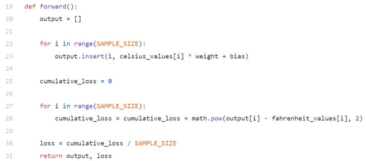 Single Neuron Neural Network on Python | WebAlive