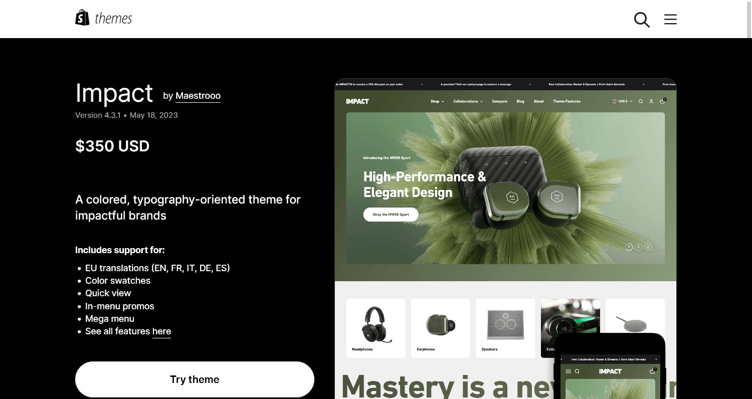 20+ Best Shopify Templates for Your Ecommerce Website