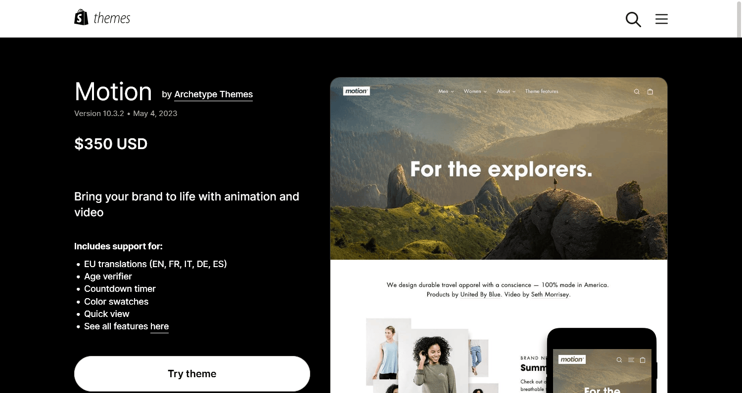20+ Best Shopify Templates for Your Ecommerce Website