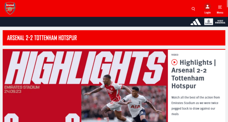 Top 8 Football Club Website Design Inspiration in 2023
