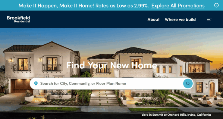 16 Amazing Examples of Real Estate Website Design | WebAlive