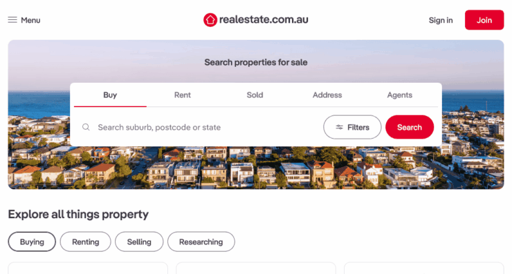 16 Amazing Examples of Real Estate Website Design | WebAlive