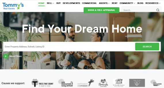 16 Amazing Examples of Real Estate Website Design | WebAlive
