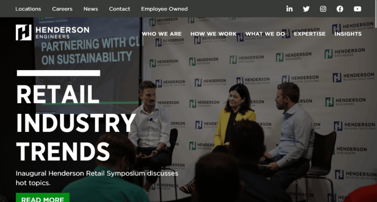 Best 14 Engineering Website Design Examples in 2023